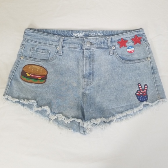 Mossimo Supply Co. | Shorts | Mossimo High Rise Light Wash Riviera ...